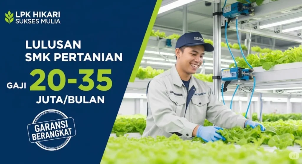 Gaji Kerja Di Jepang Lulusan Smk Pertanian Lpk Hikari Sukses Mulia